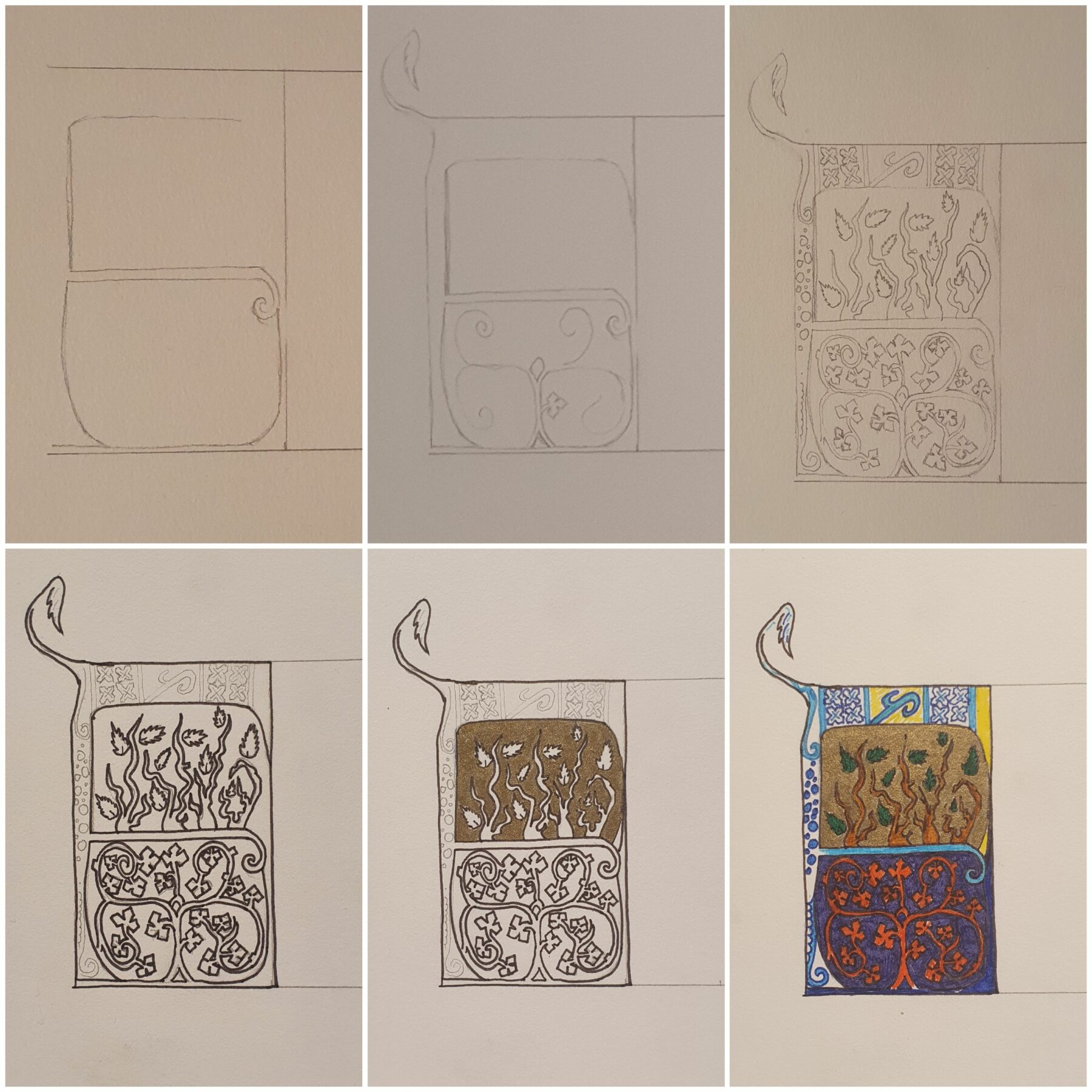 Illuminated Manuscript - Schools at the Fitz